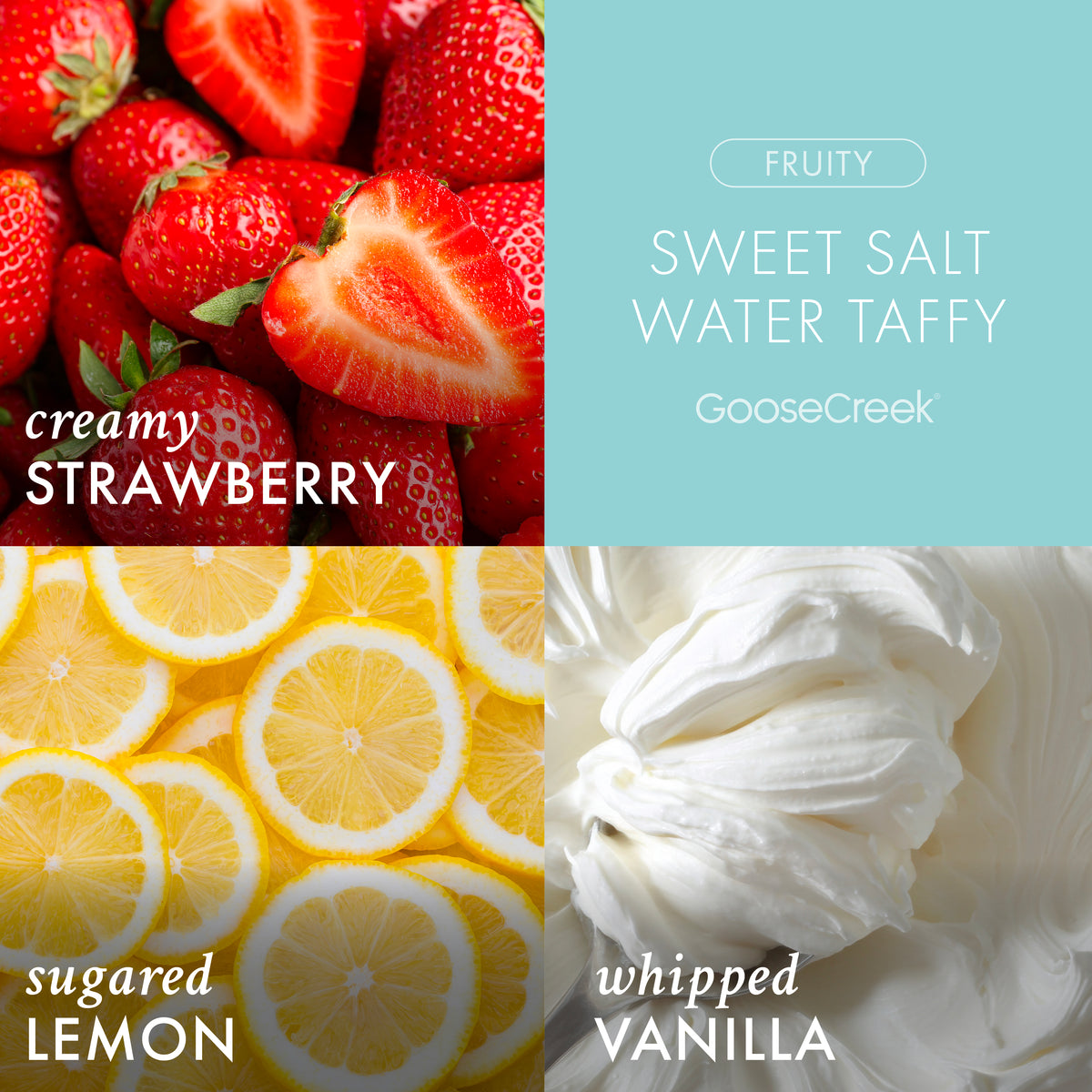 Sweet Salt Water Taffy 3-Wick Candle – Goose Creek Candle
