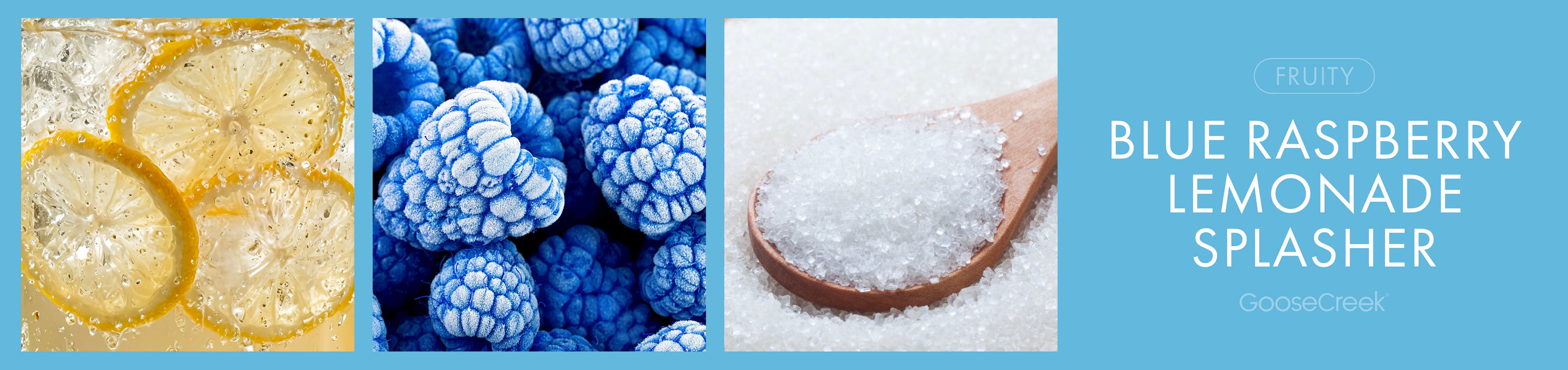 Blue Raspberry Lemonade Splasher Fragrance – Goose Creek Candle