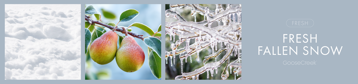 Fresh Fallen Snow Fragrance – Goose Creek Candle