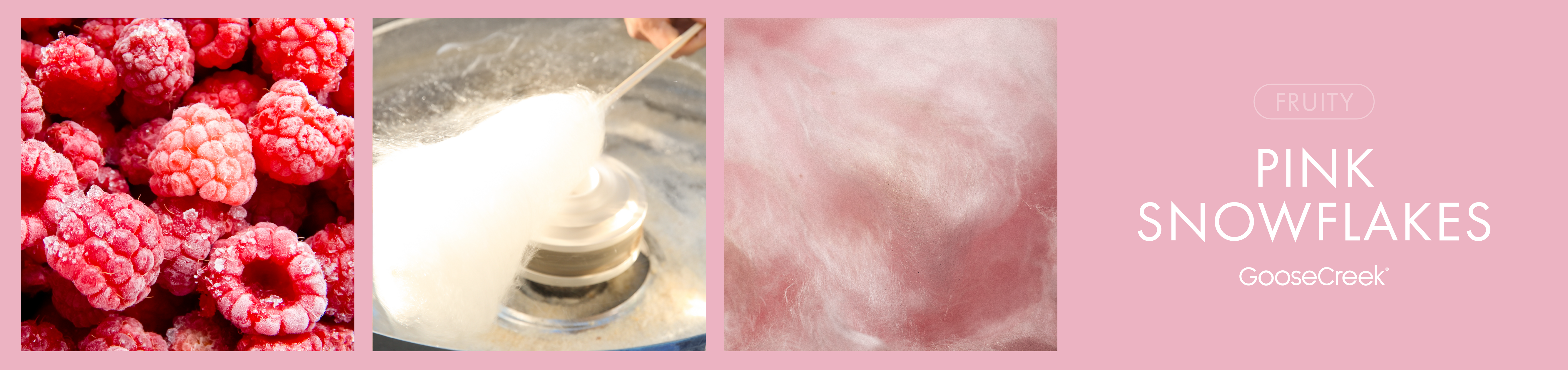 Pink Snowflakes Fragrance – Goose Creek Candle