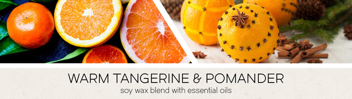 Warm Tangerine & Pomander Fragrance – Goose Creek Candle