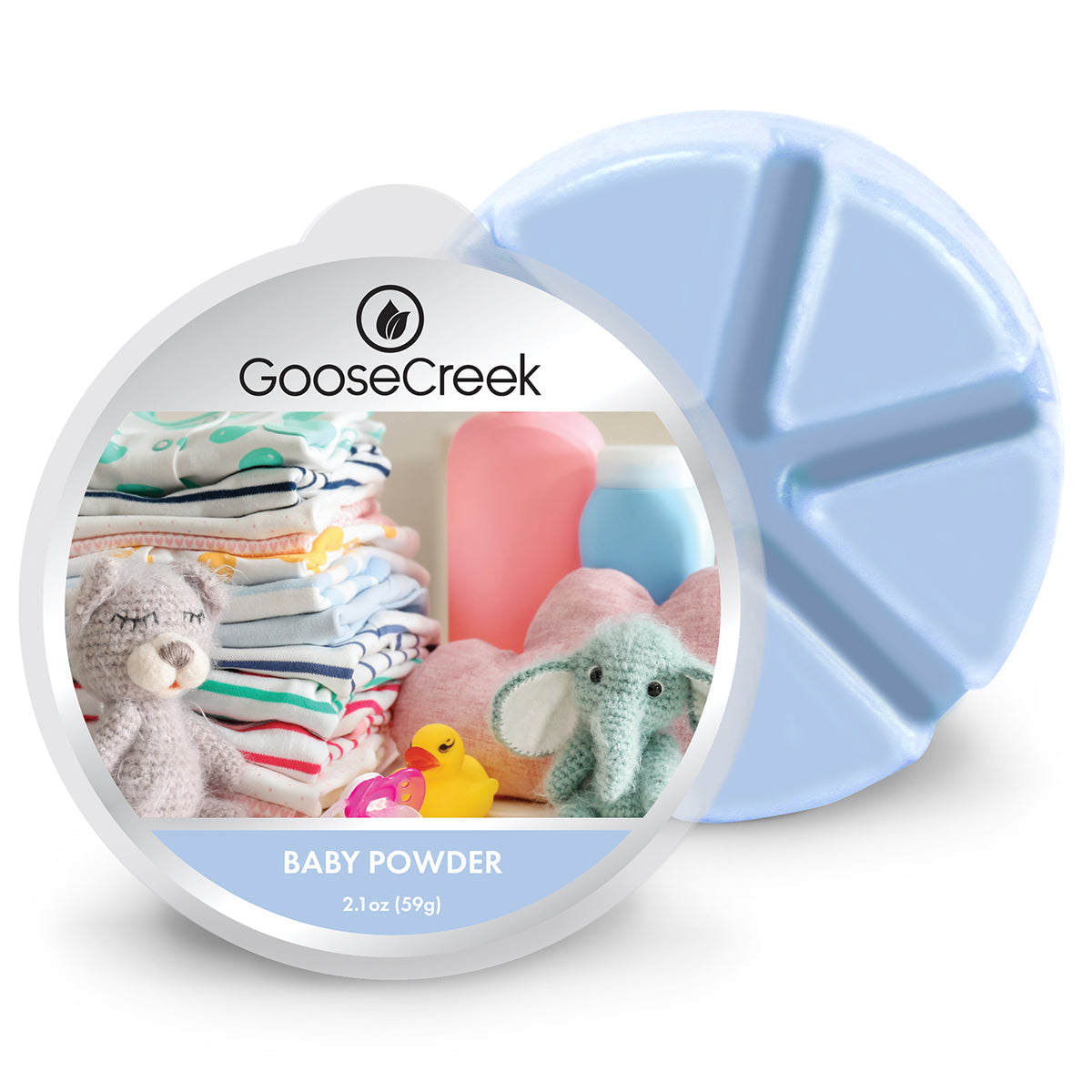 Baby Powder Wax Melt | Strong Soy Wax Melts | Goose Creek – Goose Creek ...