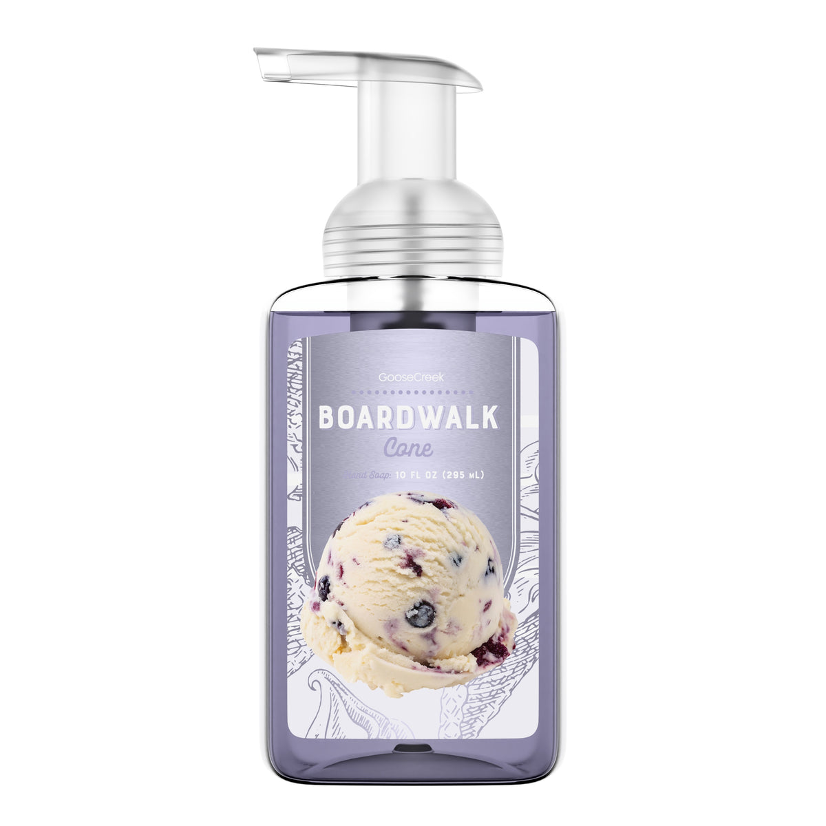 Boardwalk Cone Lush Foaming Hand Soap - 10 fl. oz. – Goose Creek Candle