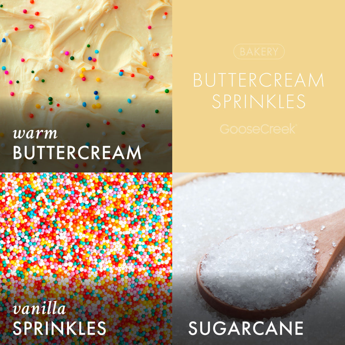Buttercream Sprinkles Wax Melt: – Goose Creek Candle