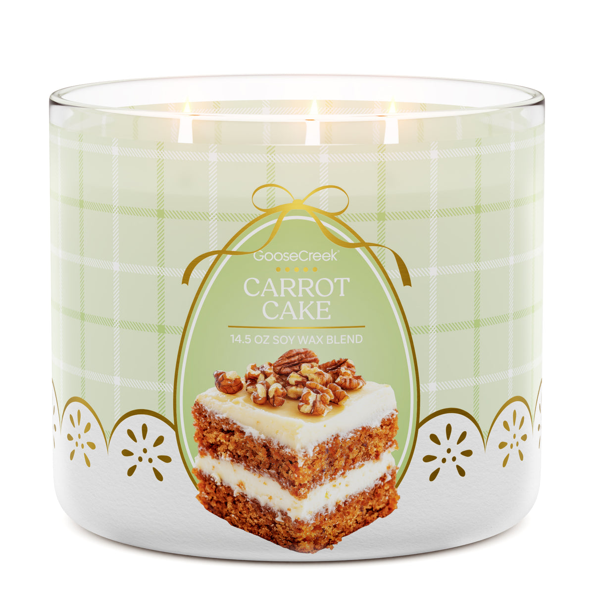 Carrot Cake 3-Wick Candle | Delicious Scented Home Fragrance – Goose ...