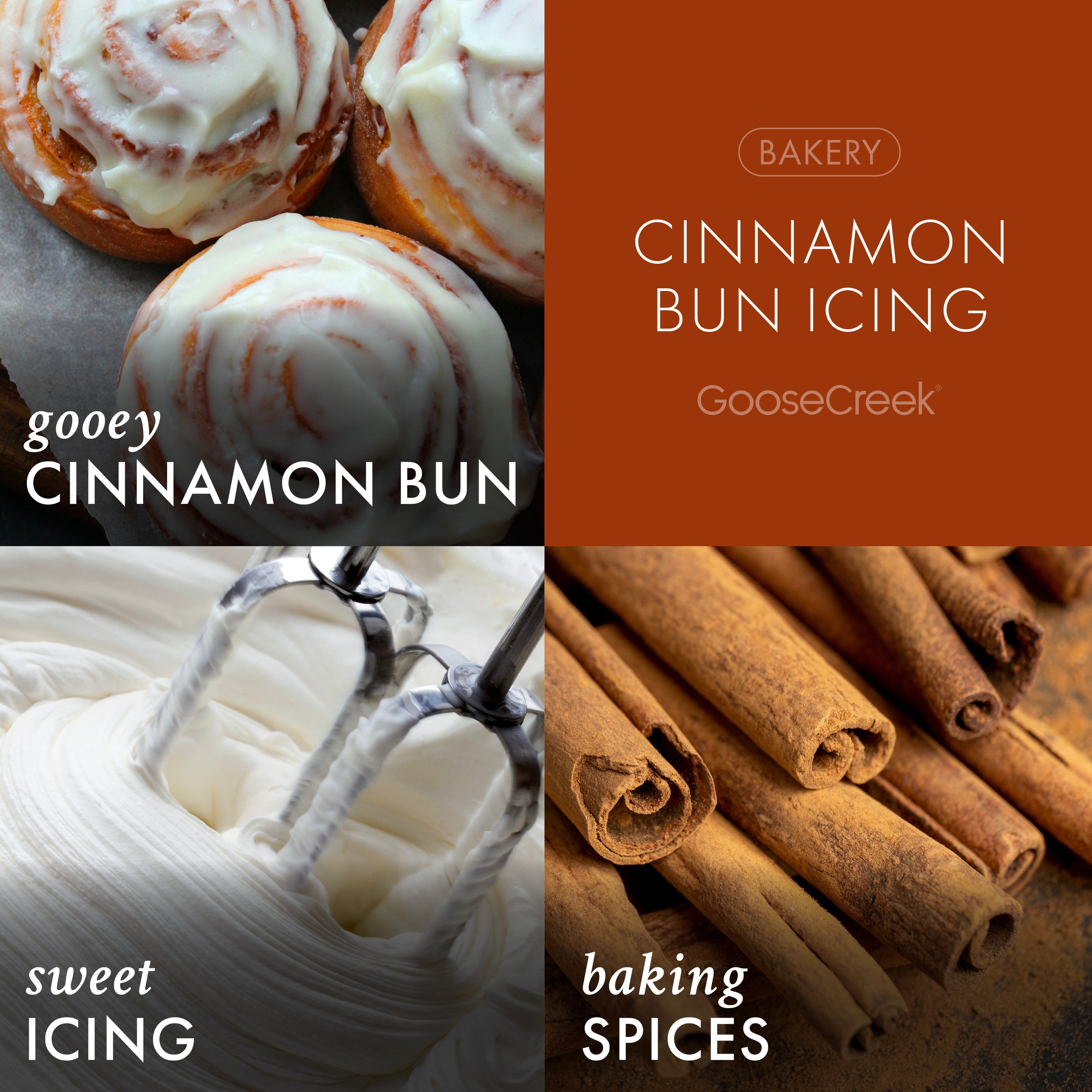 Cinnamon Bun Icing 3-Wick Candle – Goose Creek Candle