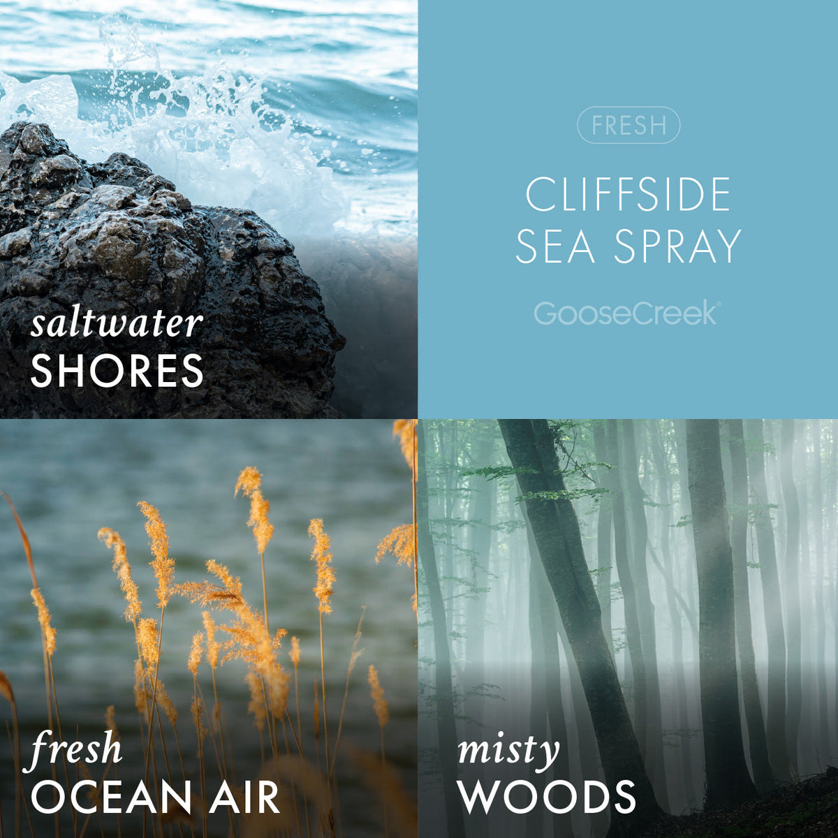 Cliffside Sea Spray Body Mist – Goose Creek Candle