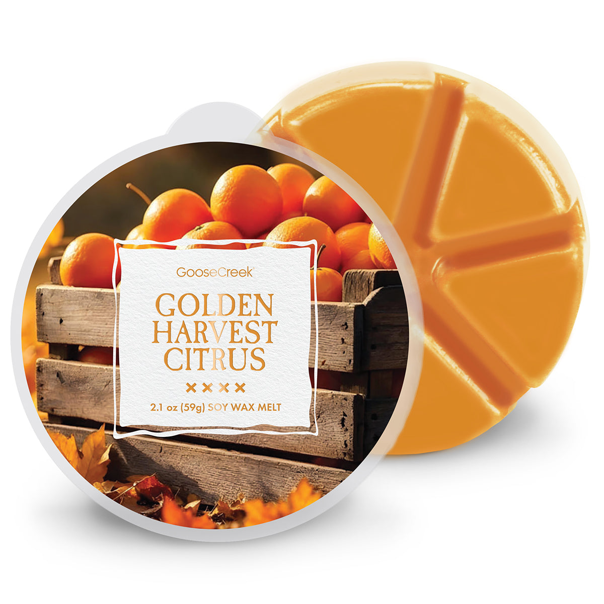 Golden Harvest Citrus Wax Melt - Warm and Inviting Fragrance for your ...