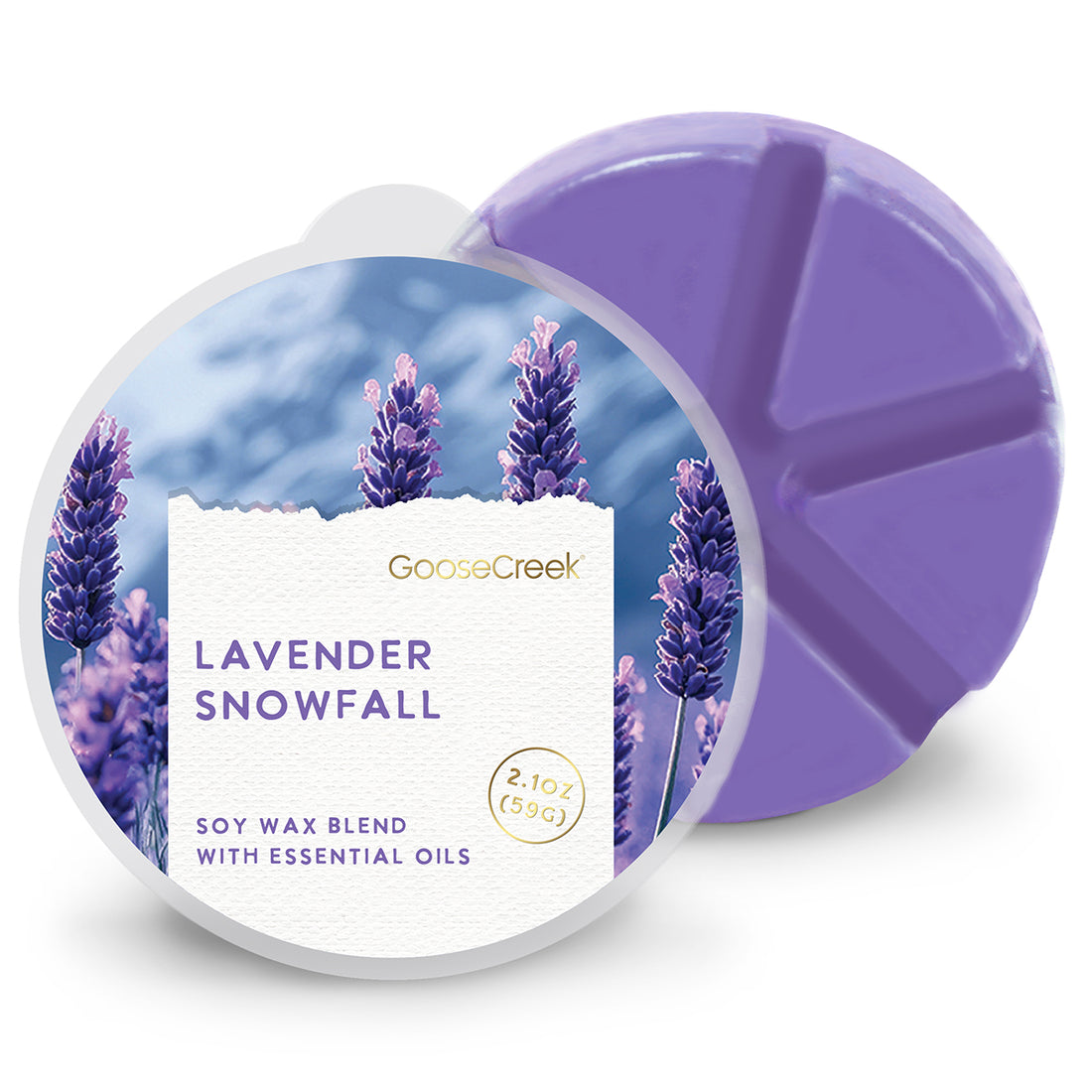 Lavender Snowfall Wax Melt - Create a Winter Wonderland at Home – Goose ...