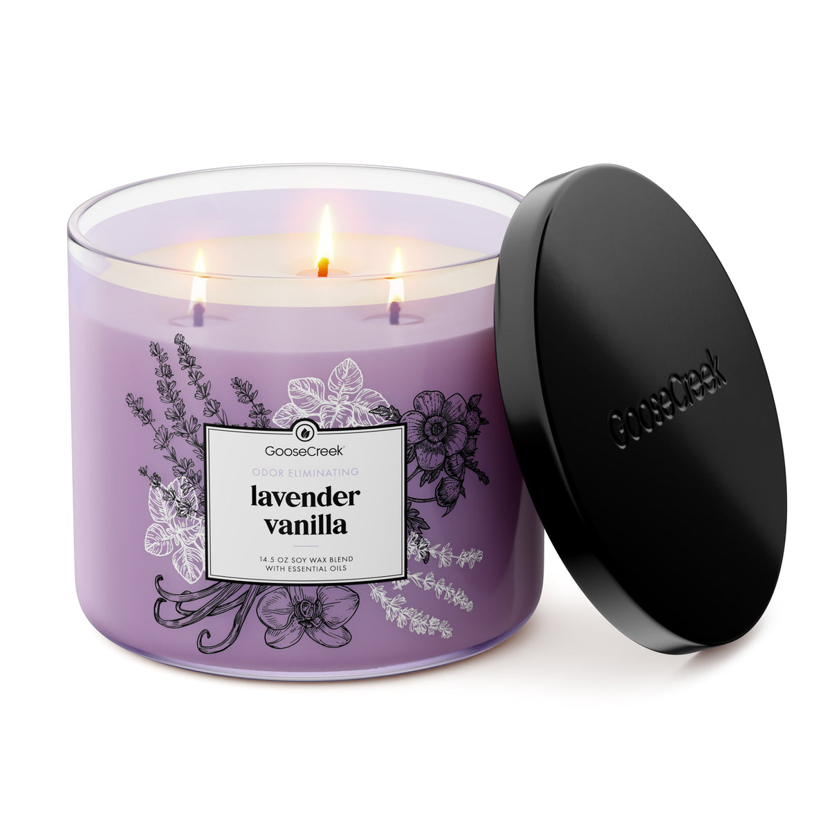 Lavender Vanilla Odor Eliminating Candle – Goose Creek Candle