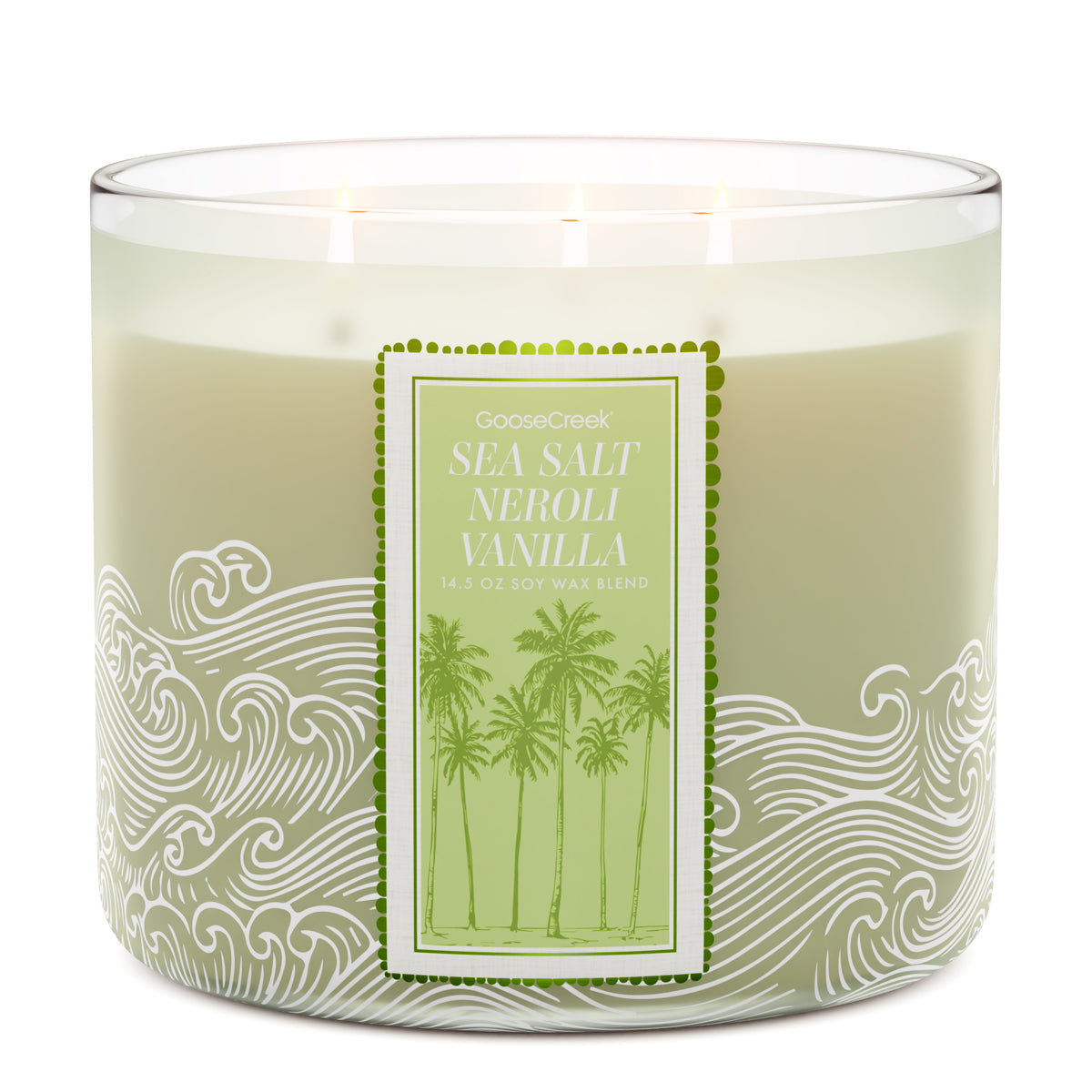 Sea Salt Neroli & Vanilla 3-Wick Candle – Goose Creek Candle