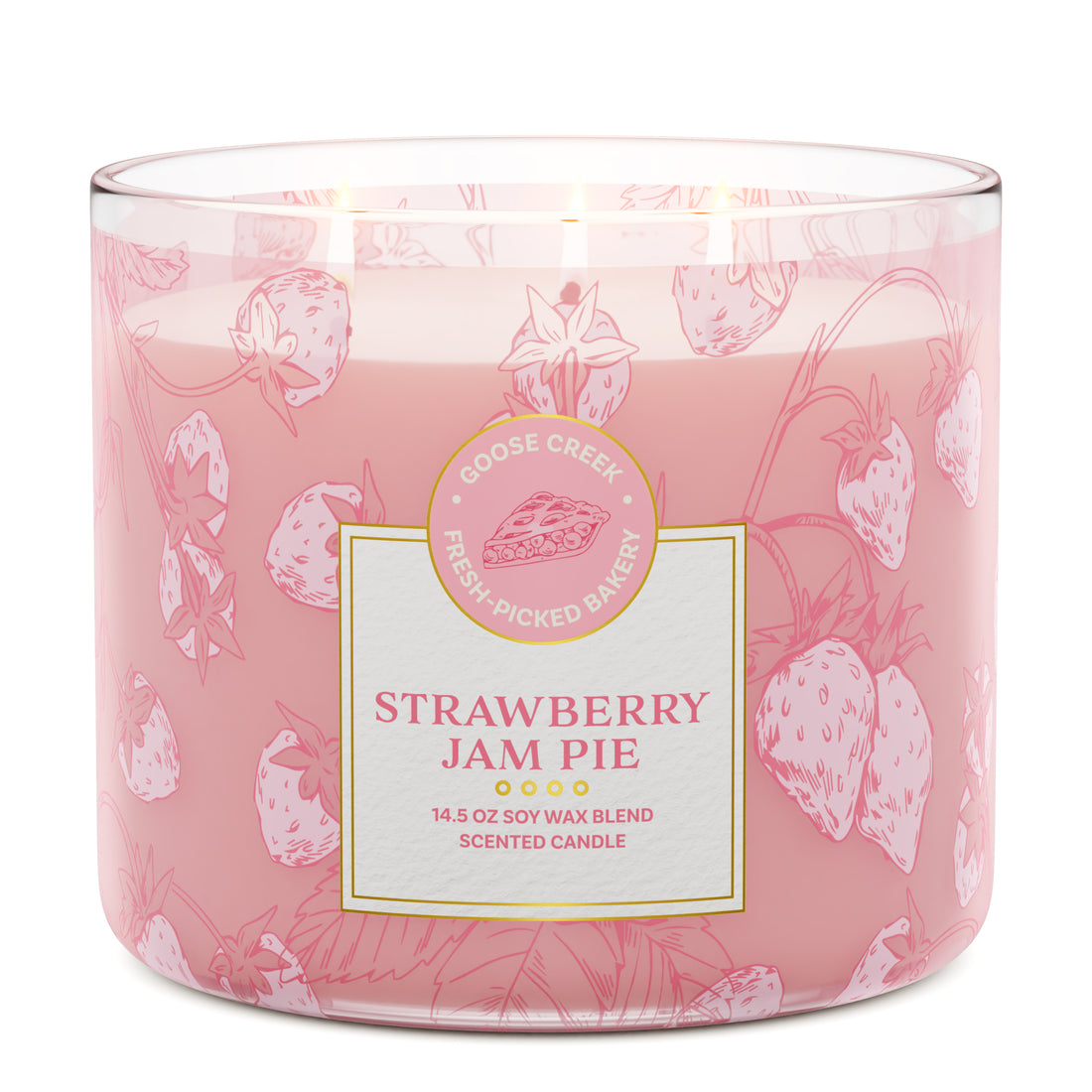 Strawberry Jam Pie 3-Wick Candle – Goose Creek Candle