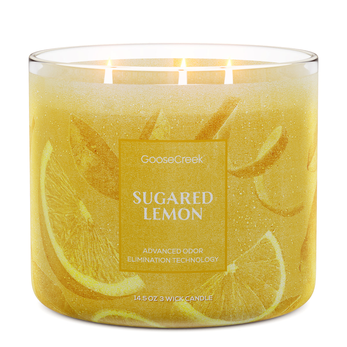 Sugared Lemon Odor Eliminating Candle – Goose Creek Candle