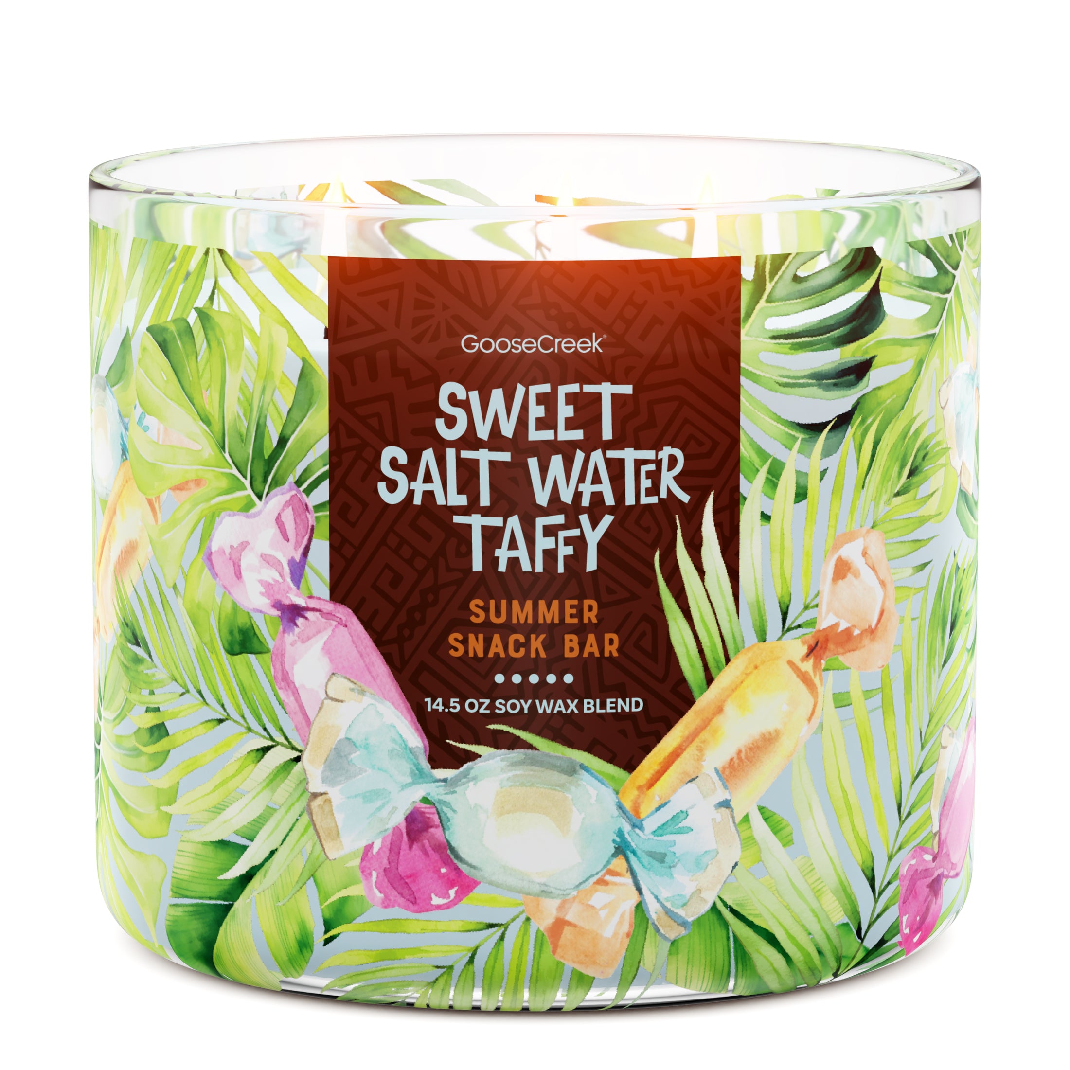 Sweet Salt Water Taffy 3-Wick Candle – Goose Creek Candle