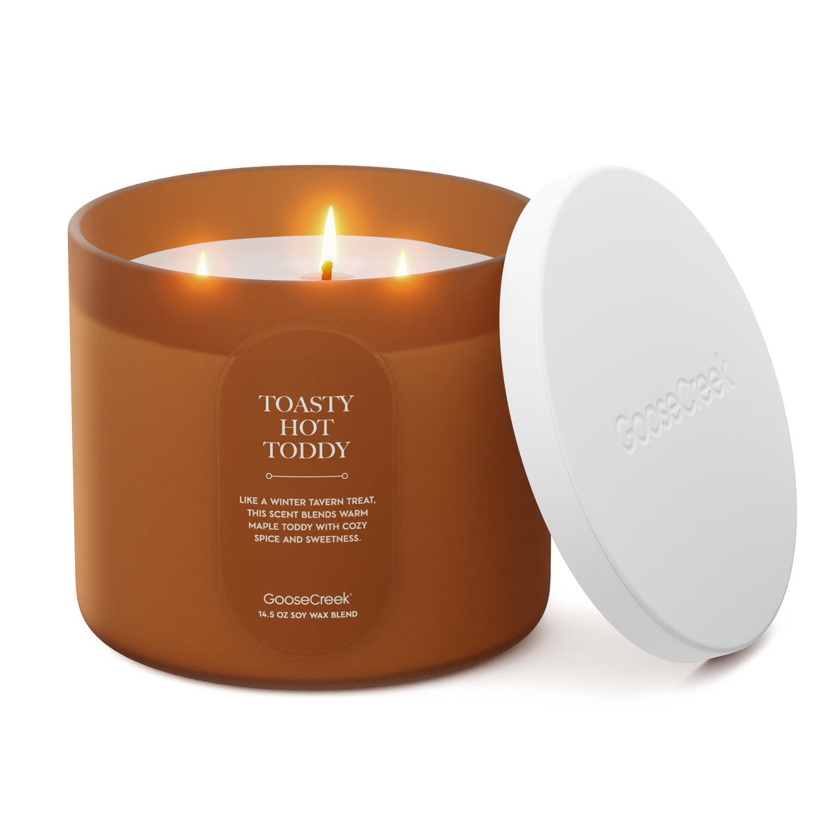 Toasty Hot Toddy Large Candle - Warm and Cozy Winter Fragrance – Goose ...